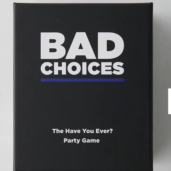 Choices | Games | Bad Choices Party Game | Poshmark